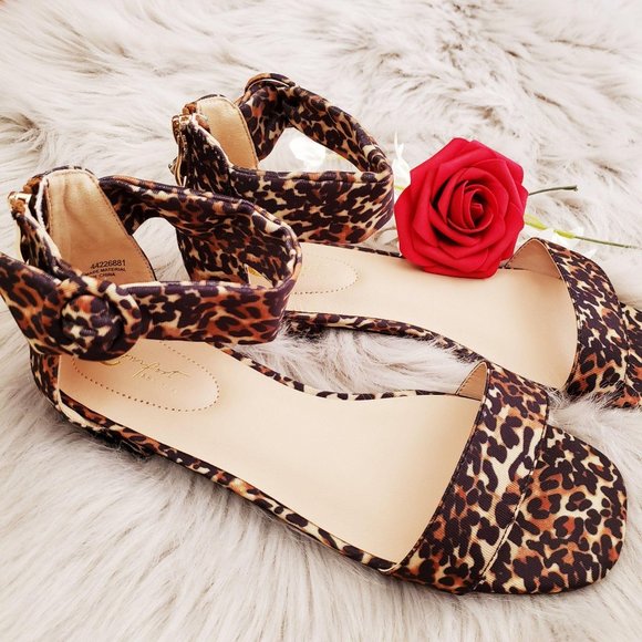 Cato | Shoes | New Cato Animal Print Zip Up Gladiator Sandals | Poshmark